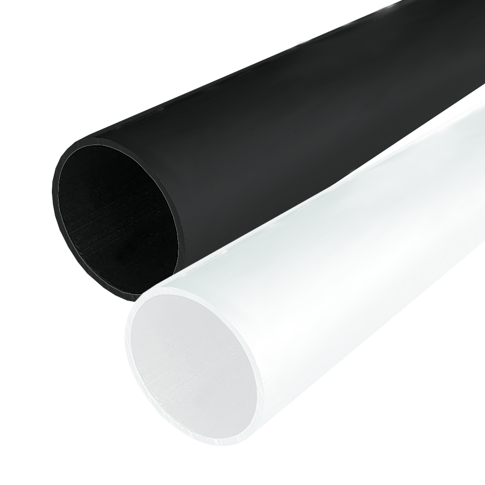 50.8mm x 3.2mm Powder Coated Aluminium Round Tube