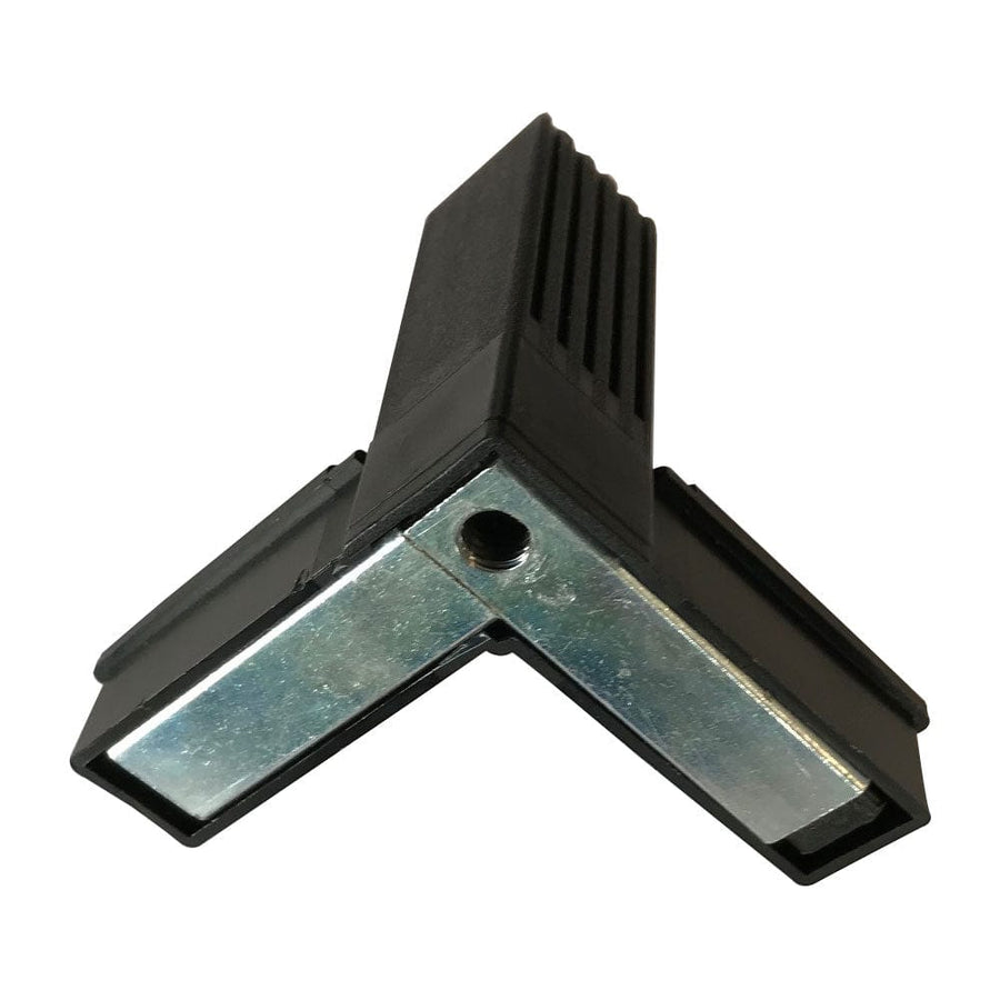 Easyfix 3 Way Connector - Threaded Steel Core - Corner